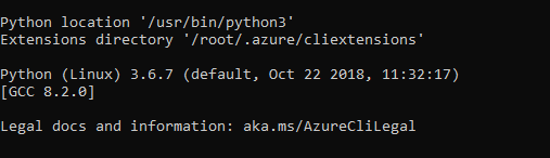 Re-configure azure-cli to use Python3 - Cloud bites from the grill