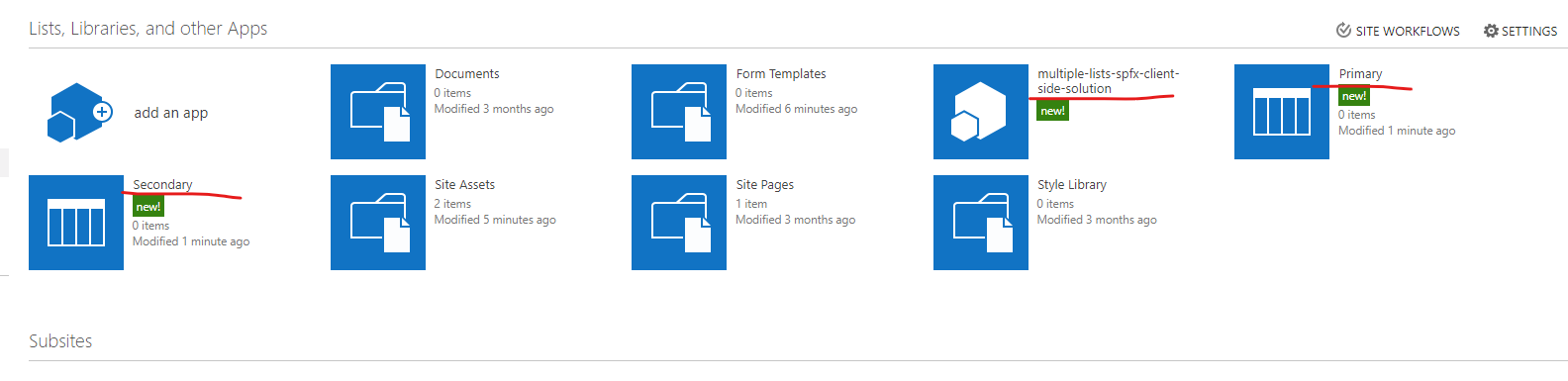 Create multiple lists from SharePoint Framework app - Cloud bites from ...